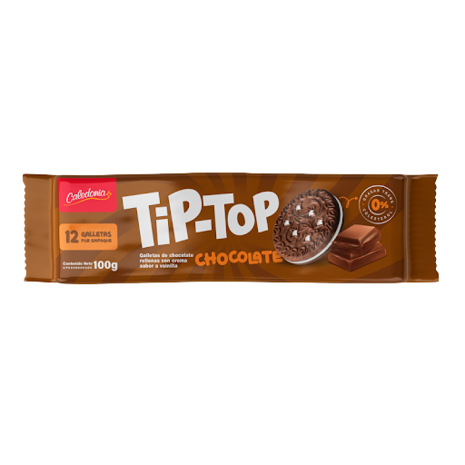 GALLETAS TIP TOP CHOCO CHOCO – Bistecca