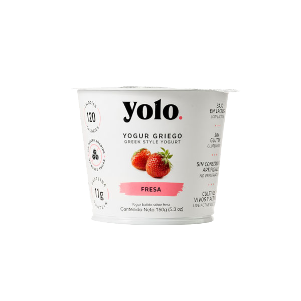 YOGURT YOLO FRESA 150GR – Bistecca